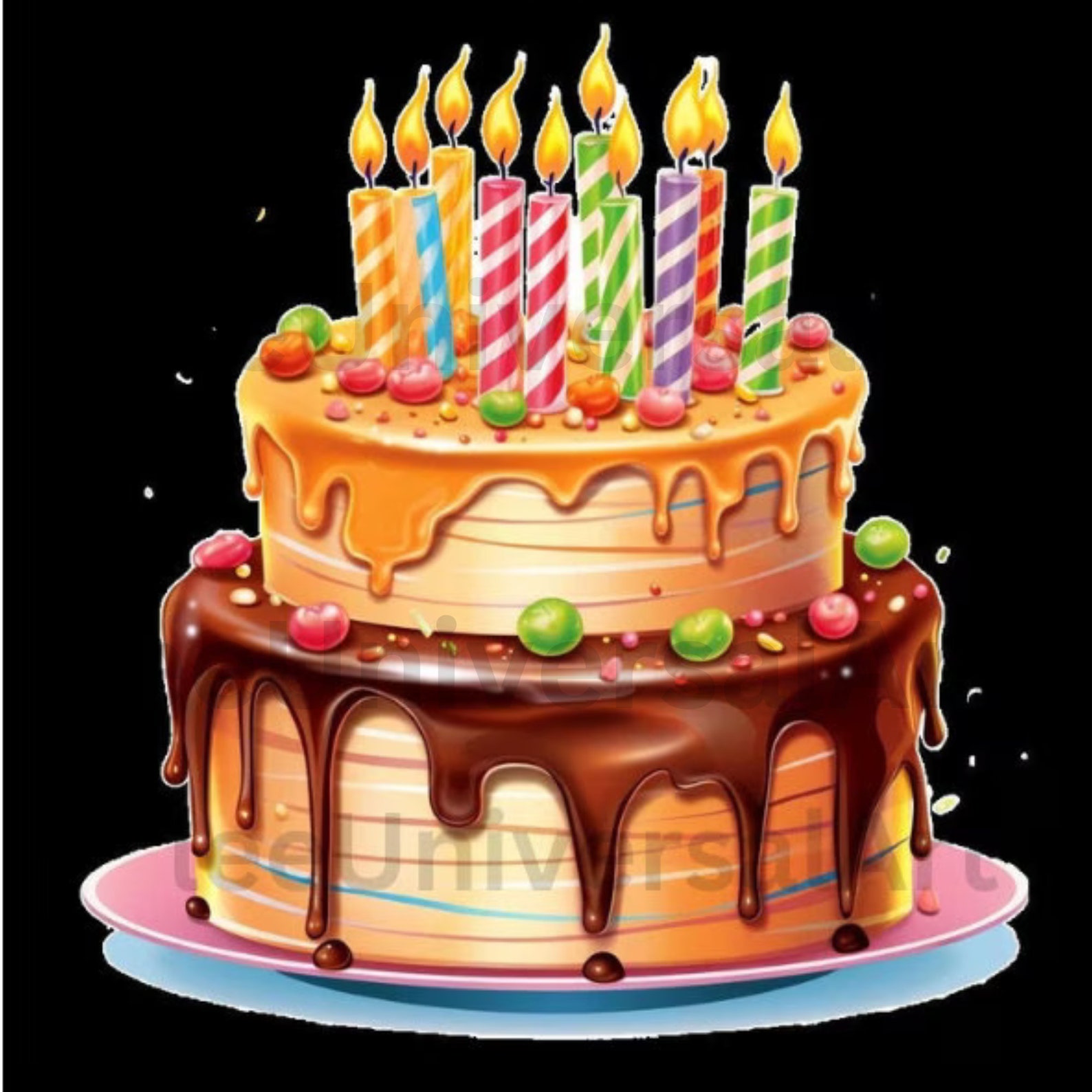 Birthday Cake Clipart Cake Clip Art Cake With Candles Cake Designs for ...
