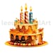 Birthday Cake Clipart Cake Clip Art Cake With Candles Cake Designs for ...