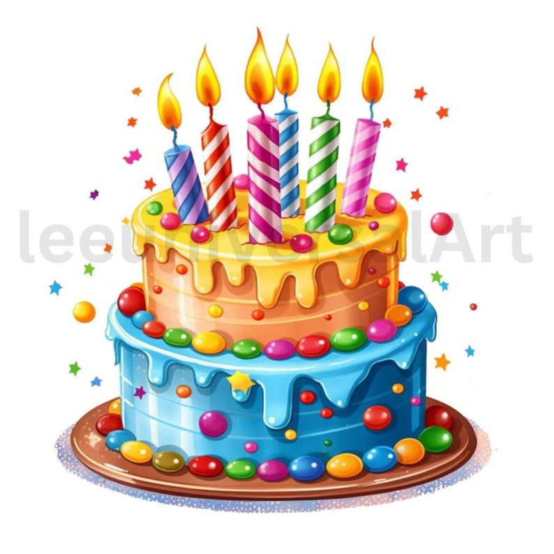 Birthday Cake Clipart Cake Clip Art Cake With Candles Cake Designs for ...