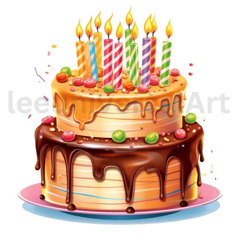 Birthday Cake Clipart Cake Clip Art Cake With Candles Cake Designs for ...