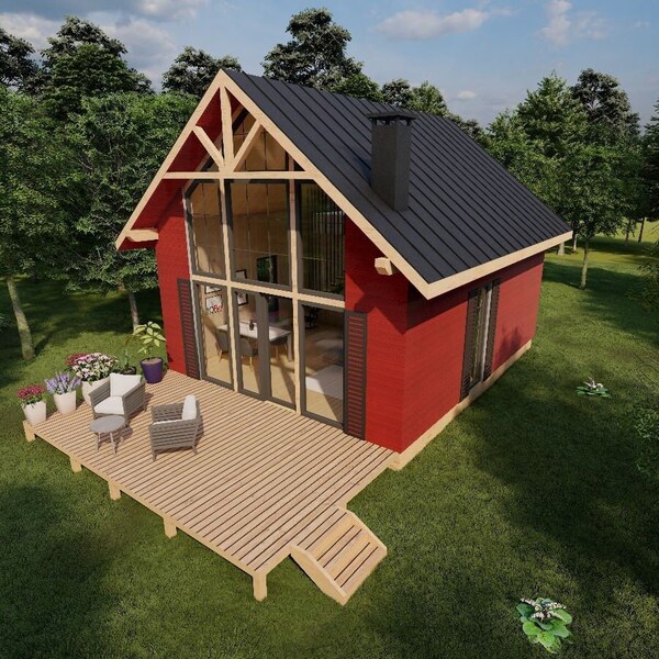 Triangle Tiny House - Etsy