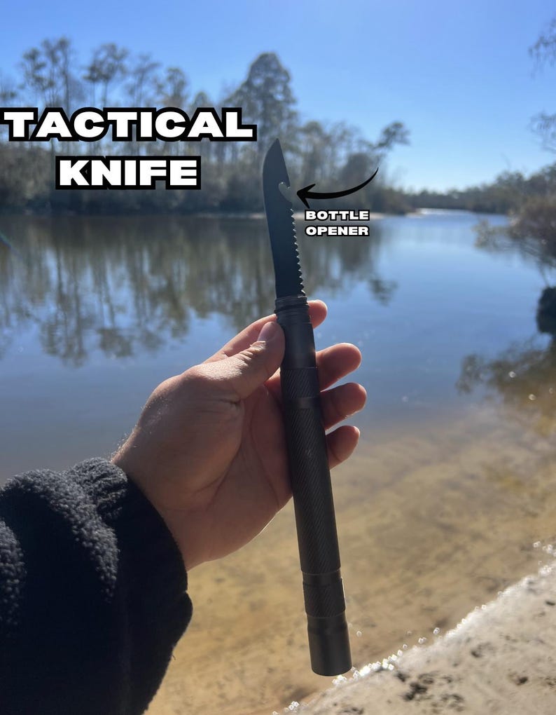 Multi Functional Survival Trekking Pole, Tactical Camping Set, Hiking ...