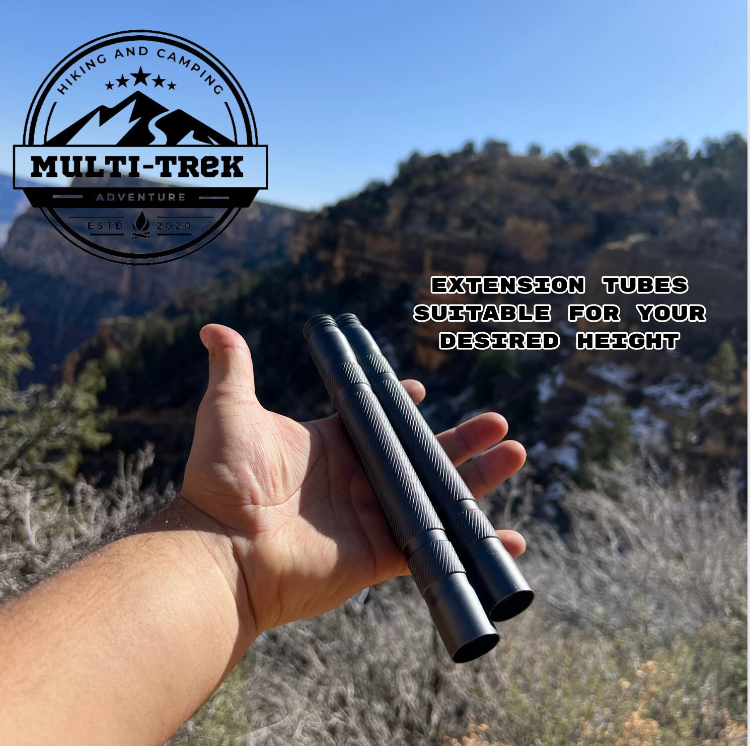 Extension for Multifunctional Survival Trekking Pole Walking Stick - Etsy