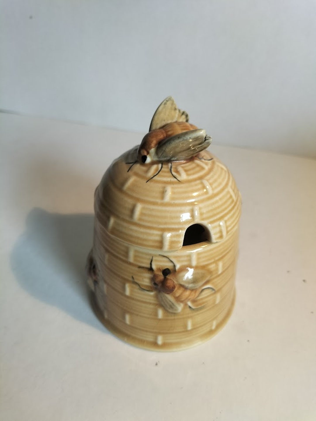 Bee Hive Honey Pot Vintage - Etsy