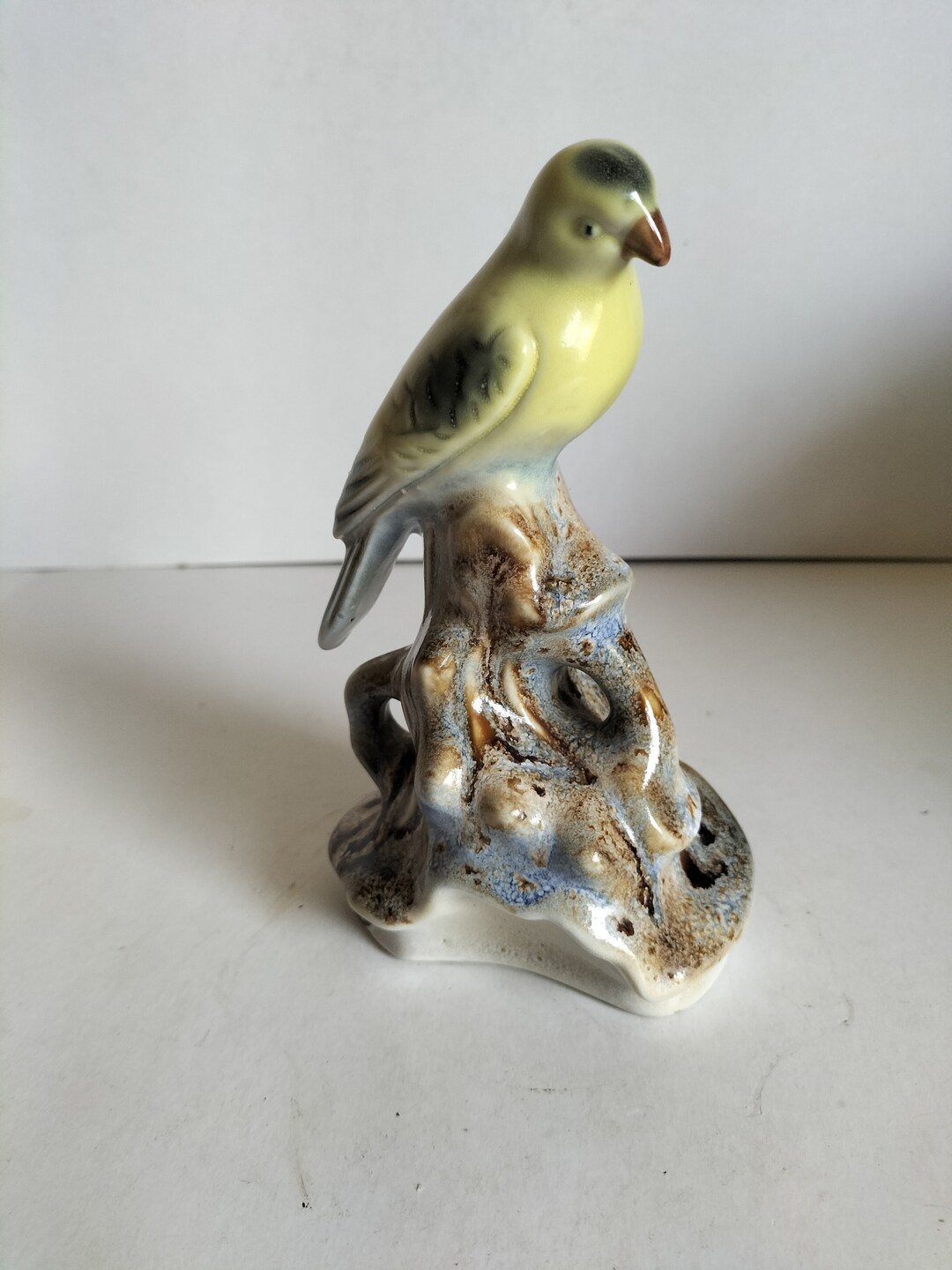 Porcelain Parakeet From Brazil - Etsy UK