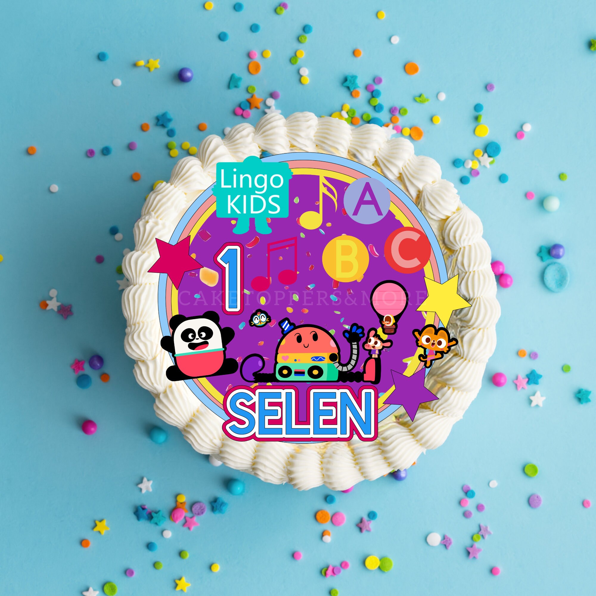 DIGITAL LINGOKIDS GAME Cake Topper Lingokids Mobile Game - Etsy UK