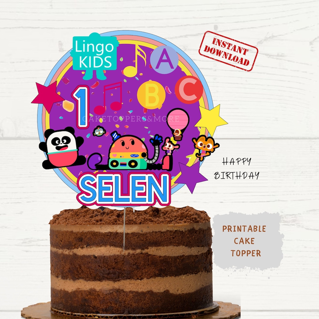 DIGITAL LINGOKIDS GAME Cake Topper Lingokids Mobile Game - Etsy UK