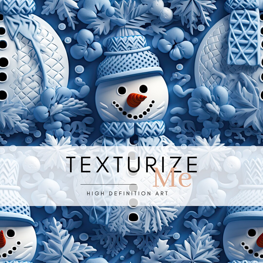 Vintage Snowman Digital Paper, Retro Christmas Seamless Pattern ...