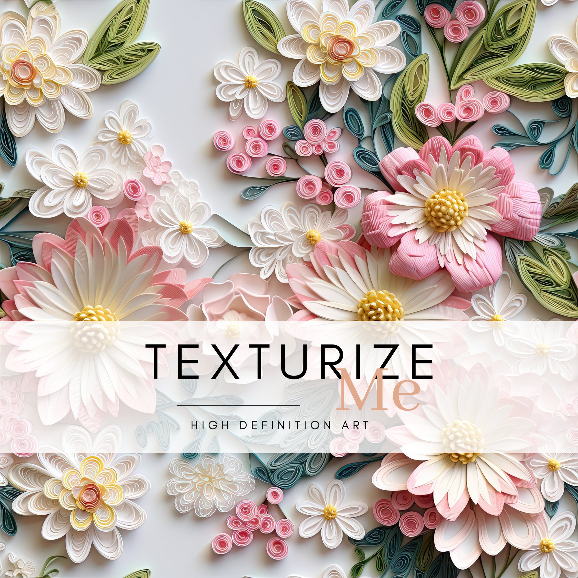 Embroidery Seamless File, Flowers Embroidery Seamless, Floral Seamless ...