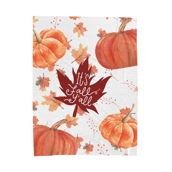 Fall Throw Blanket - Etsy