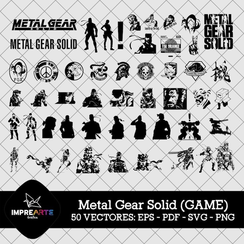 Metal Gear Solid - Etsy