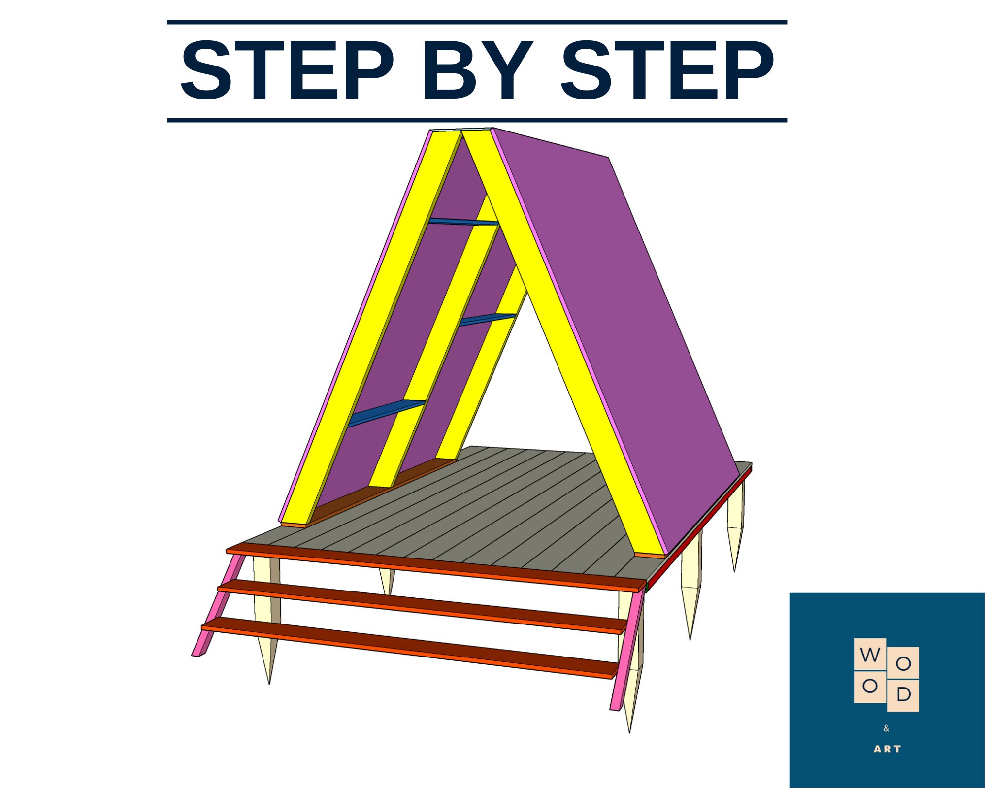 Playhouse Plans for Kids, Do It Yourself With Digital Downloads, Modern ...