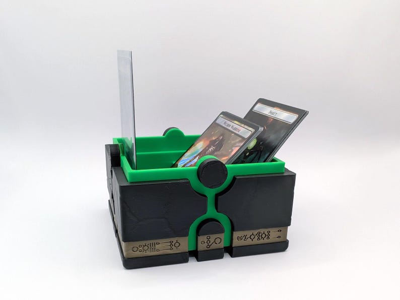 MTG Commander Deck Box – Fits “necron Dynasties” Precon - Etsy