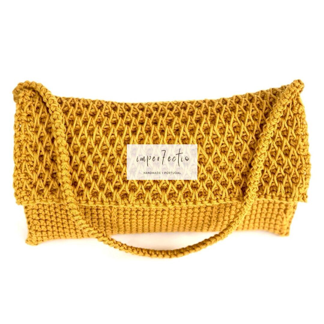 Digital Crochet Pattern, Cotton Suitcase, Crochet Gift for Her ...