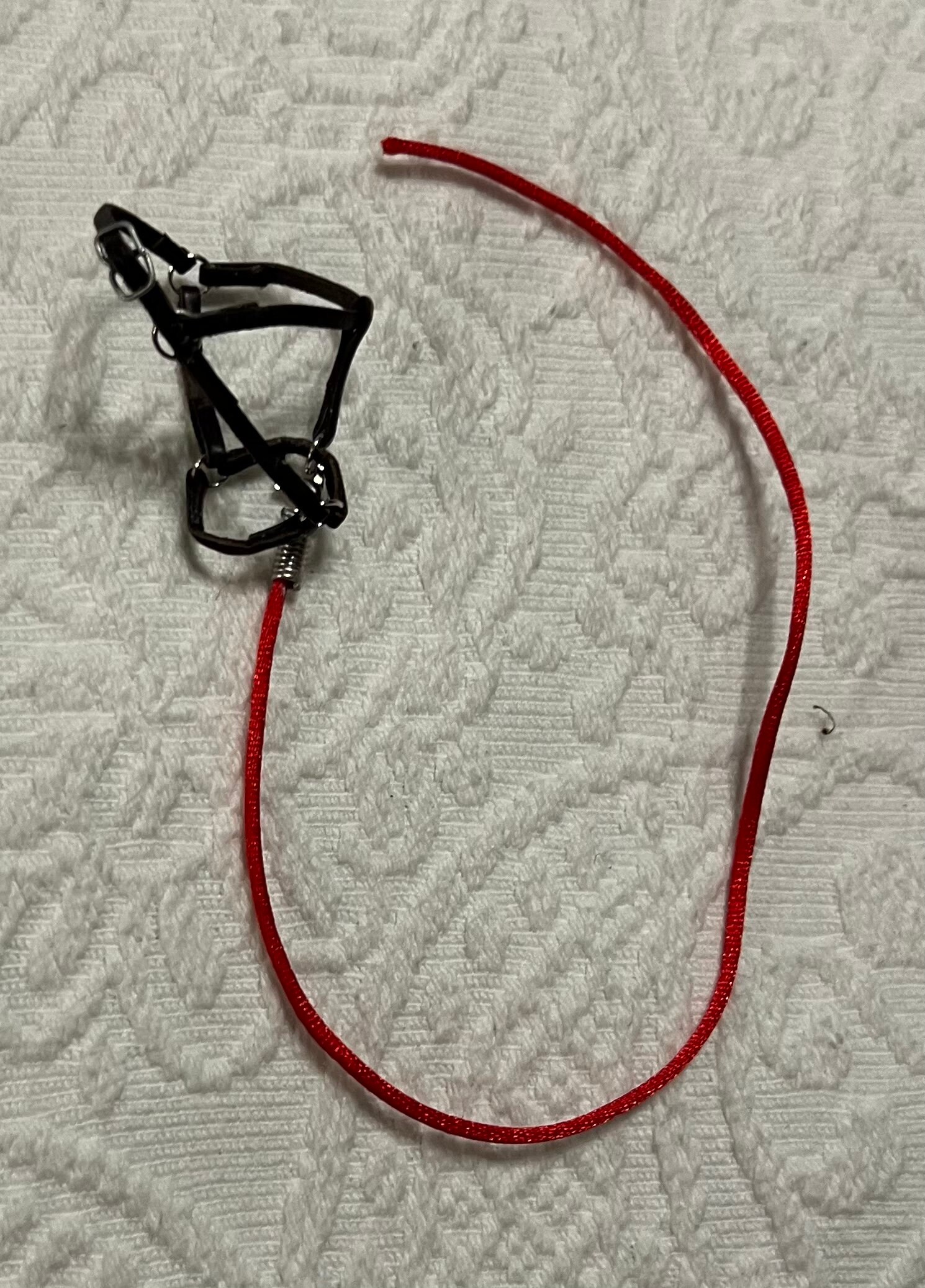 Model Horse Tack Set Halter, Lead Rope, and Blanket for 1:12 Scale - Etsy