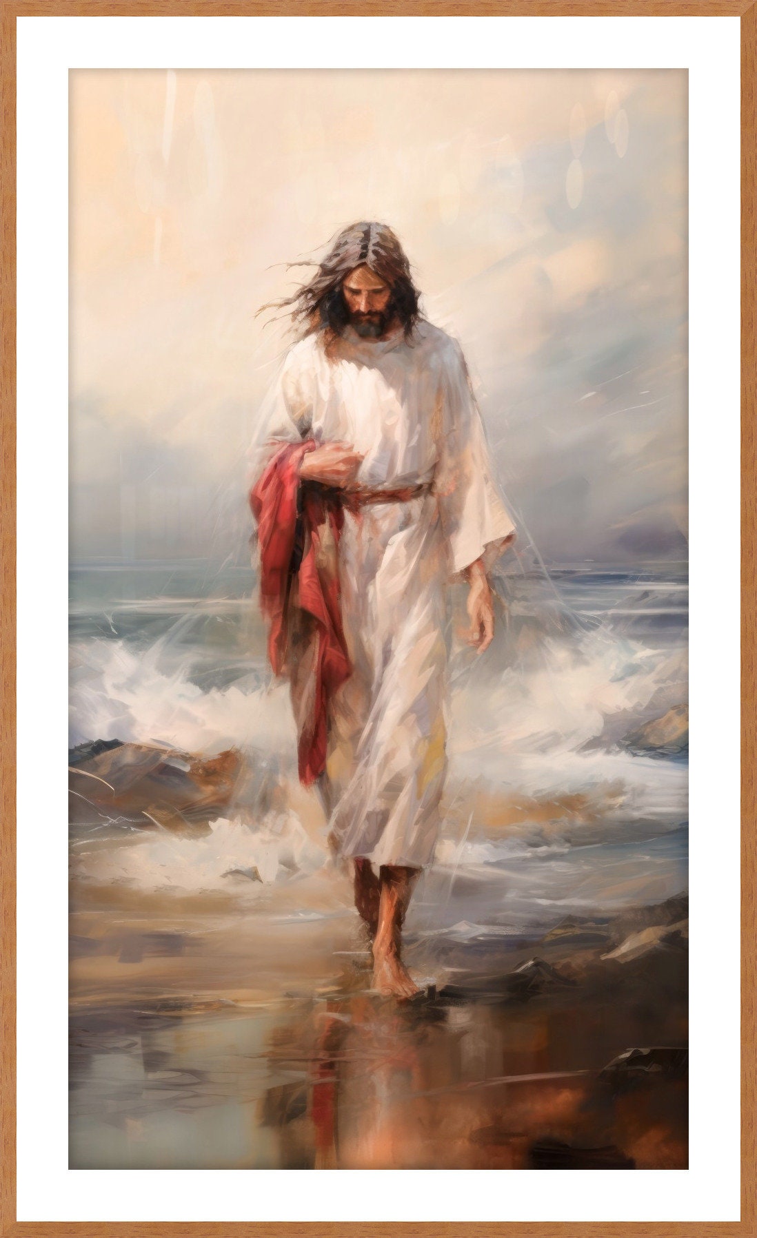 Jesus Christ Photo Come Follow Me Jesus Painting Jesus - Etsy