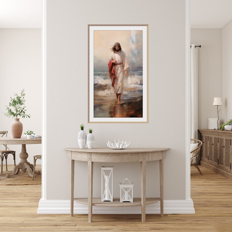 Jesus Christ Photo Come Follow Me Jesus Painting Jesus - Etsy
