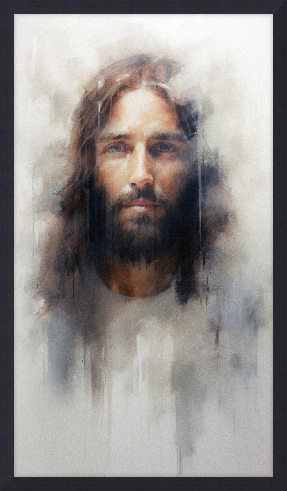 Portrait of Jesus Christ | Watercolor Painting | Christian Artwork ...