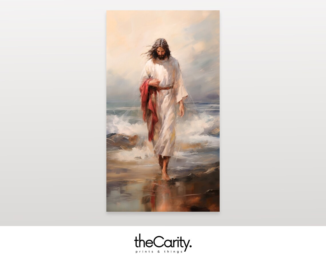 Jesus Christ Photo Come Follow Me Jesus Painting Jesus - Etsy