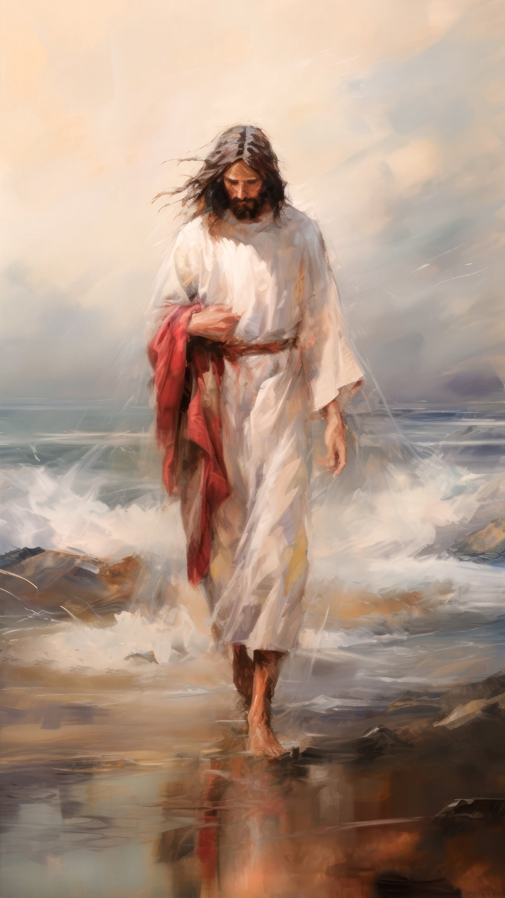 Jesus Christ Photo | Come, Follow Me | Jesus Painting | Jesus Wall Art ...