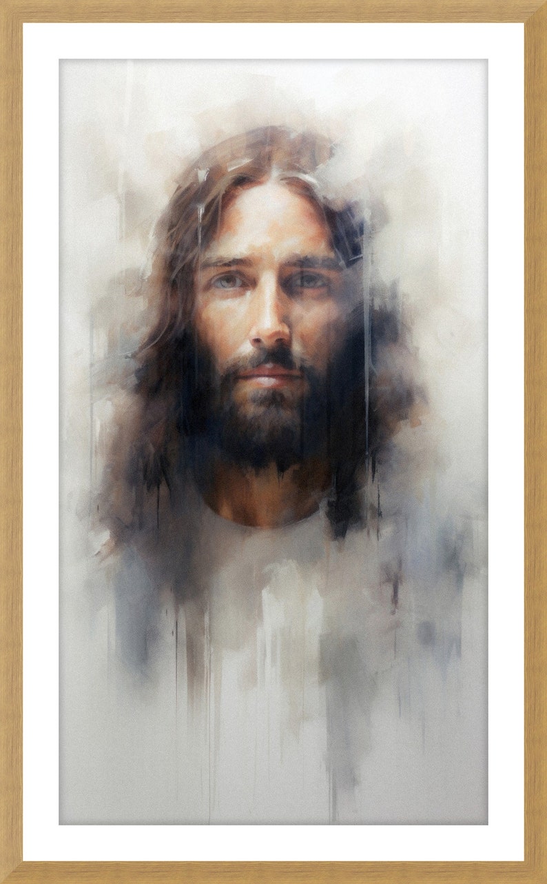 Portrait of Jesus Christ | Watercolor Painting | Christian Artwork ...