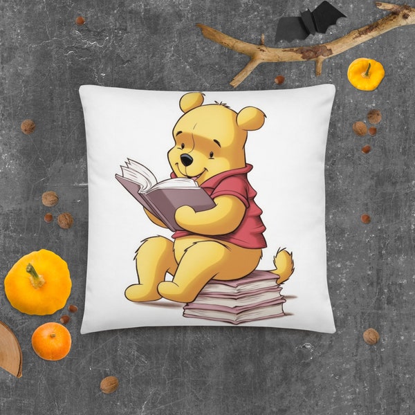Winnie the Pooh Reading Pillow - Etsy