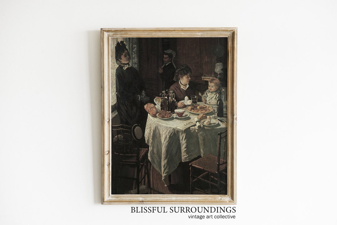 PRINTABLE Vintage Classical Wall Art | Neutral Antique Dining Room ...