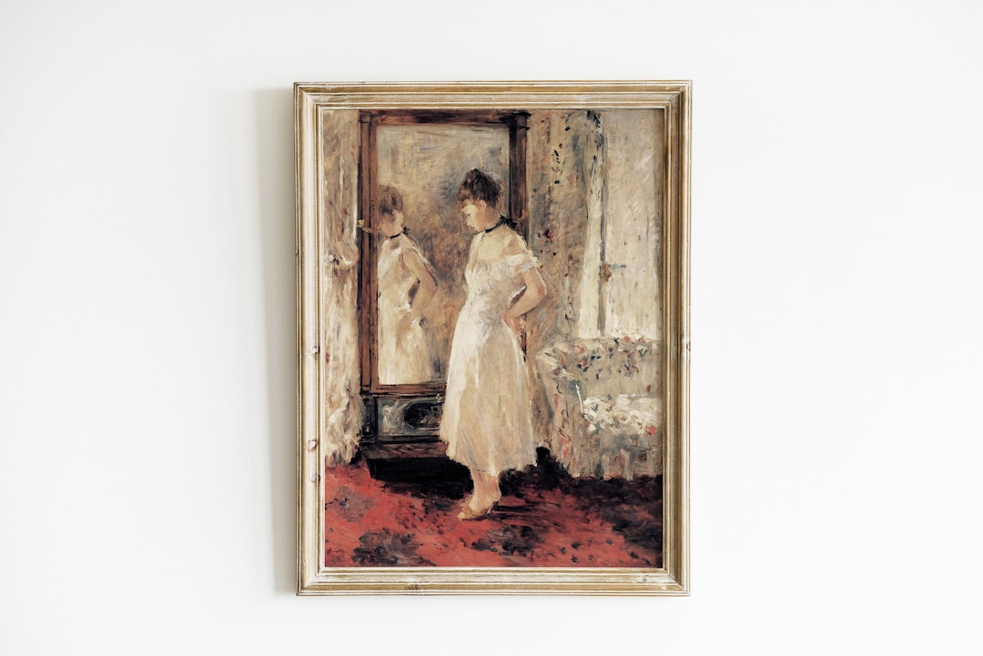 Victorian Woman Portrait Print, Printable Art, Vintage Print, Reading ...