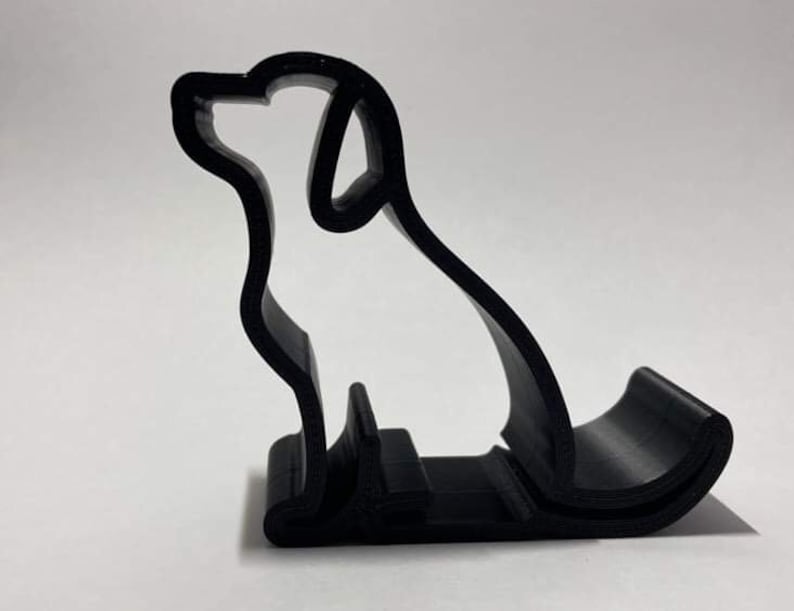 3D Printed Dog Phone Holder Desk Organisation Cute Gift - Etsy