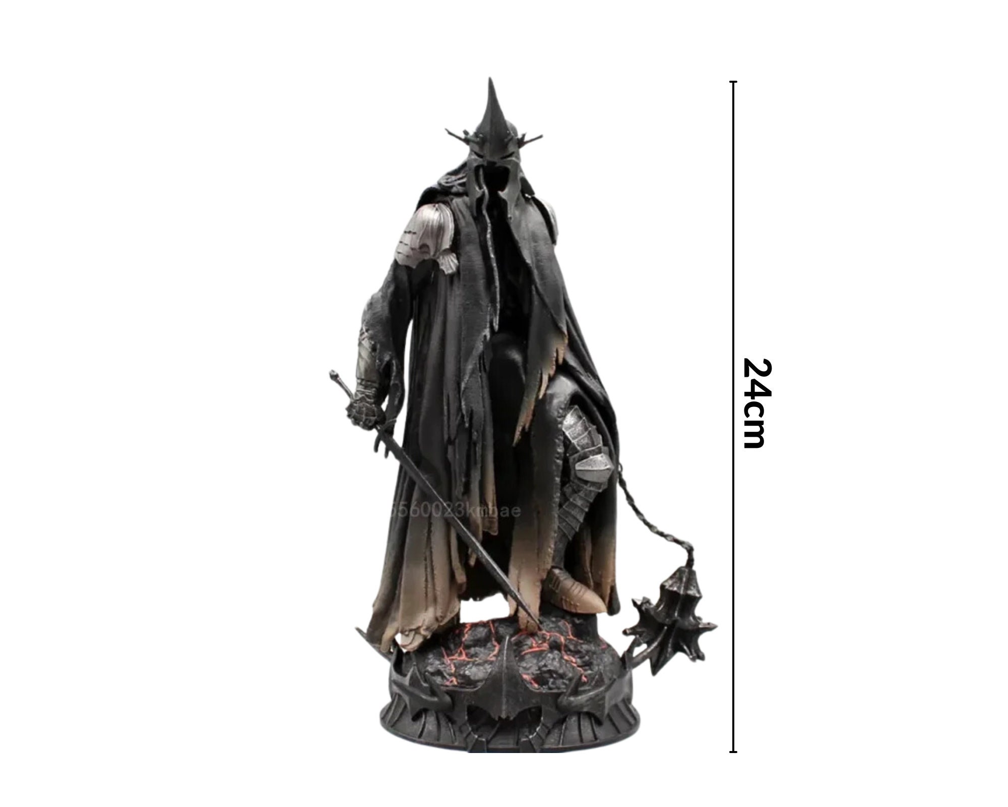 Lord of the Rings Heks-koning van Angmar Beeldje Nazgul Ringwraith 26cm ...