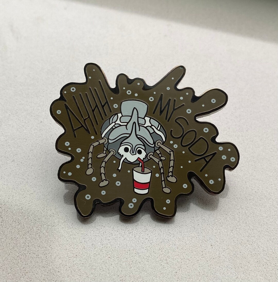 Last Stag, Ahhh My Soda- Hard Enamel Pin Video Game - Etsy