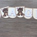Teddy Bear Baby Shower Banner - Etsy