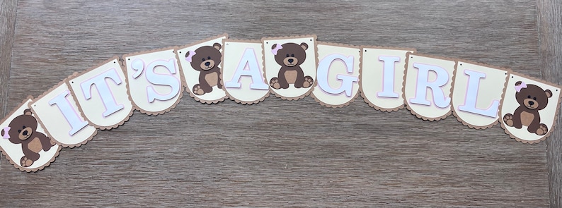Teddy Bear Baby Shower Banner - Etsy
