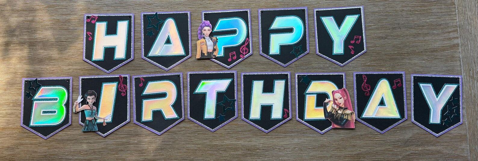 Girl KPOP Birthday Banner - Etsy