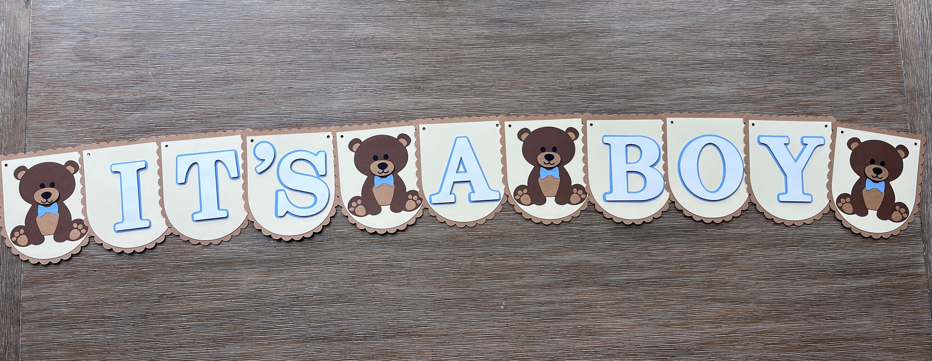 Teddy Bear Baby Shower Banner - Etsy