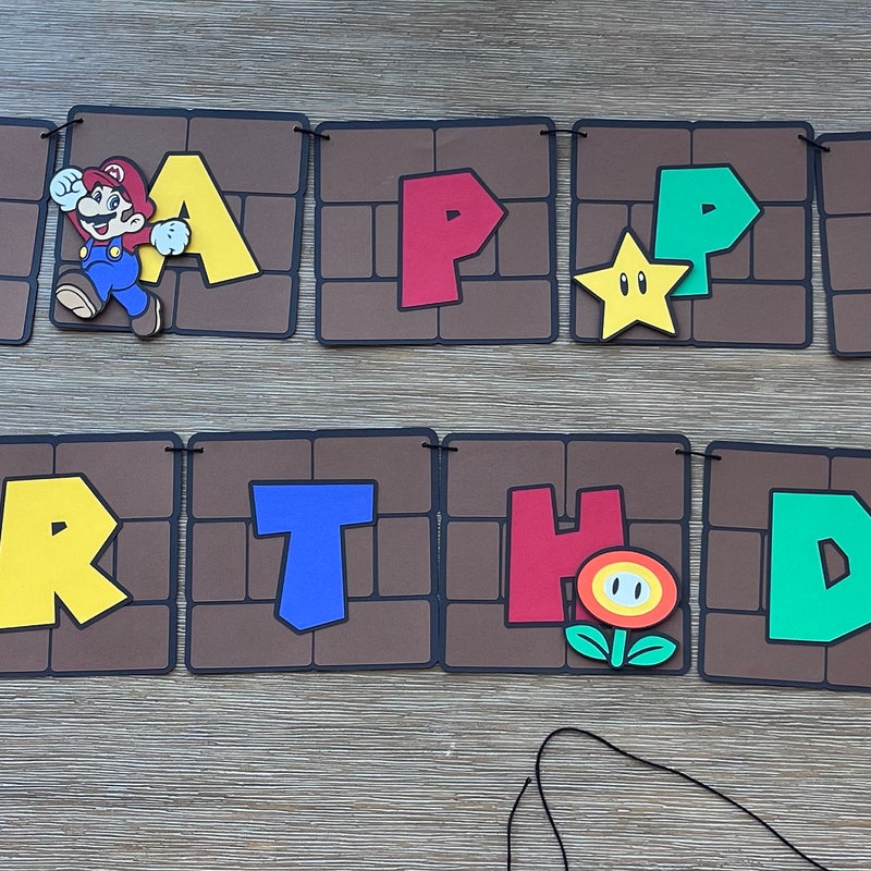Mario Balloons - Etsy