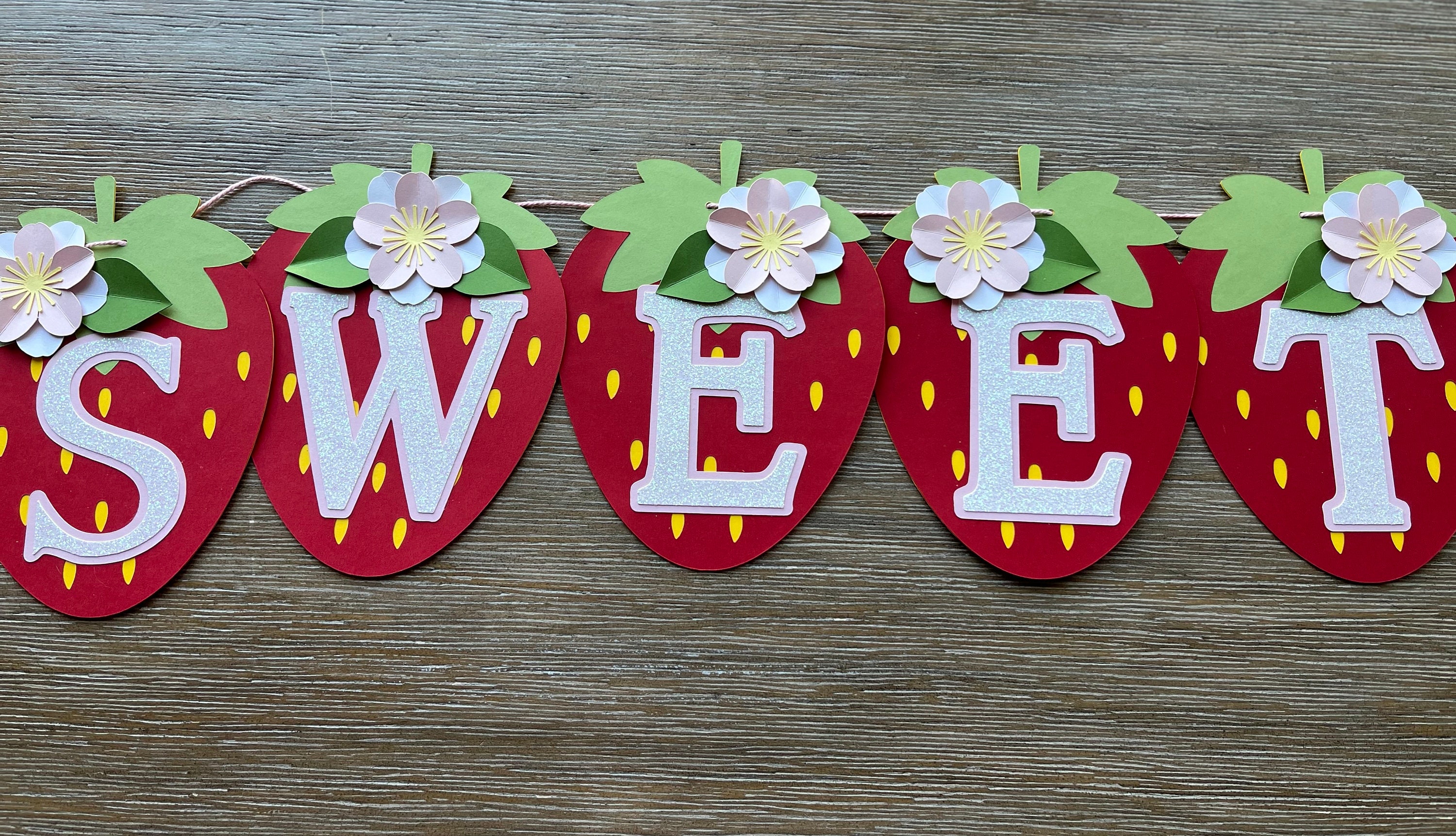 Sweet One Birthday Banner - Etsy