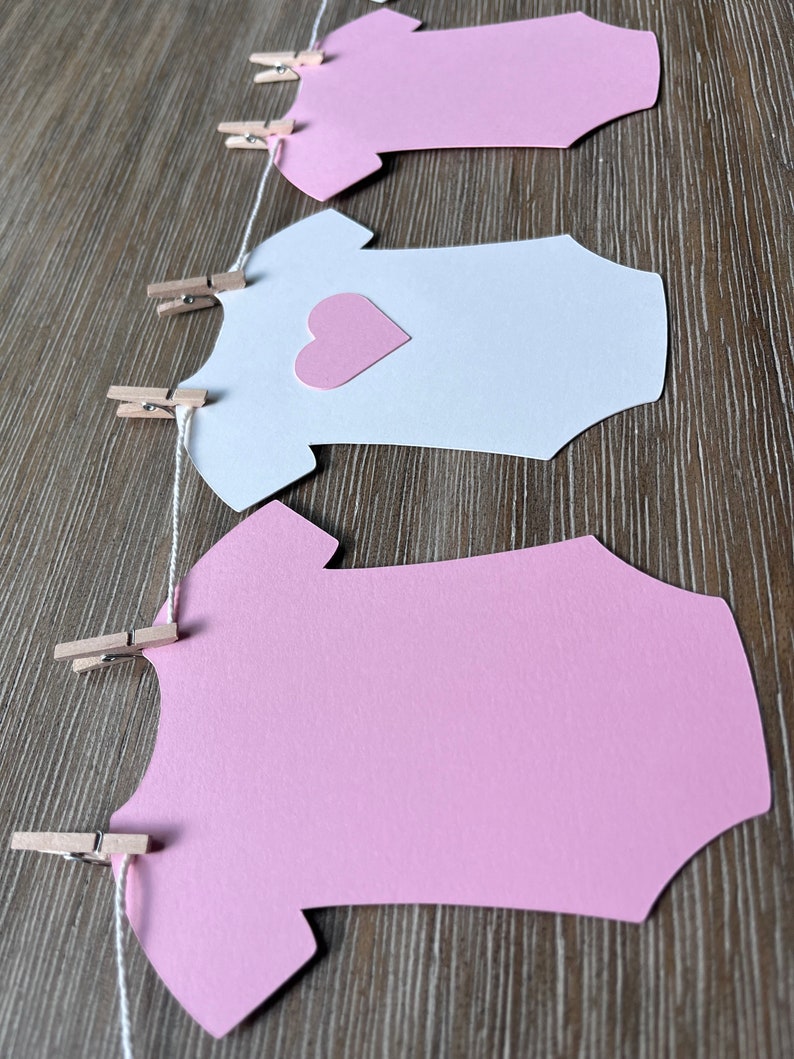 Baby Onesie Shower Banner - Etsy