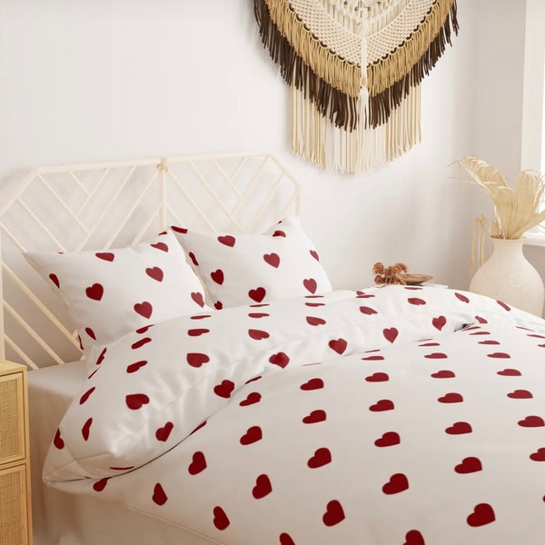 Heart Bedding - Etsy