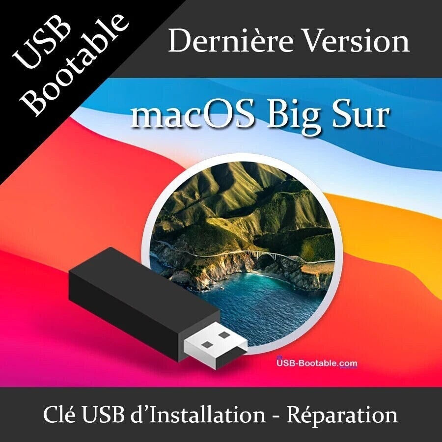Macos Big Sur Bootable USB Key PDF User Guide - Etsy