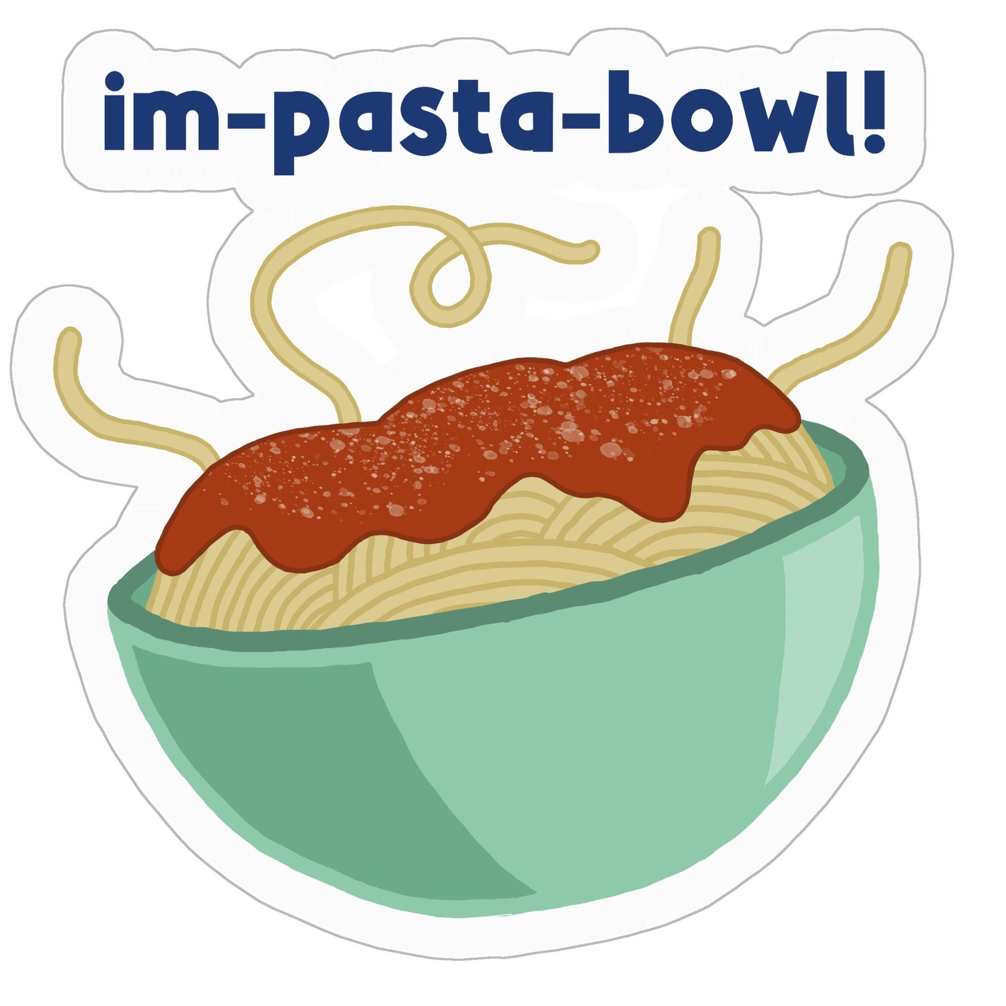 Bowl Of Spaghetti Cartoon