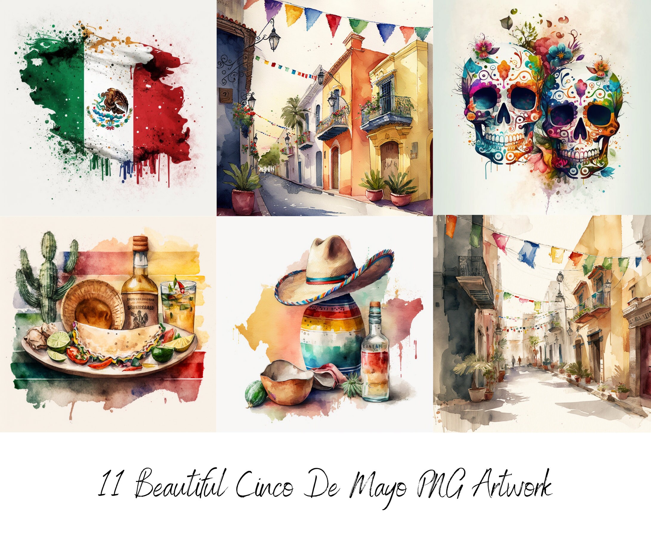 Cinco De Mayo Fiesta 11 Pngs Artwork, Mexican Artwork, Cinco De Mayo ...