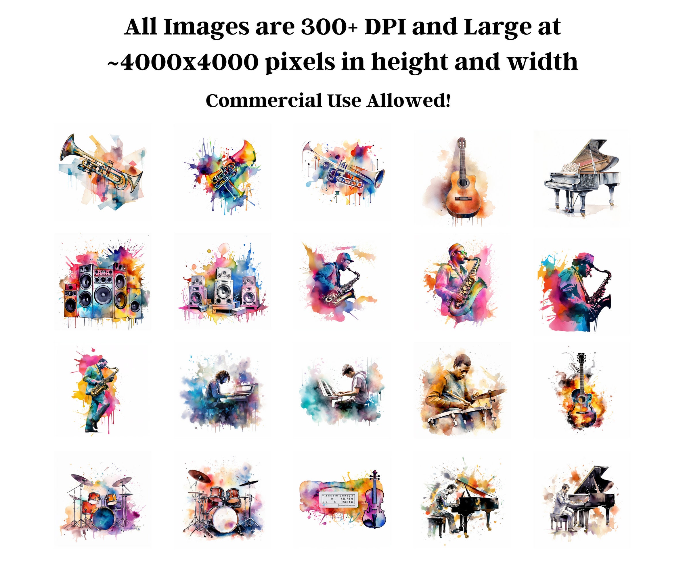 Musical Instruments 20 PNG Bundle, Orchestra Clip Art, Brass ...