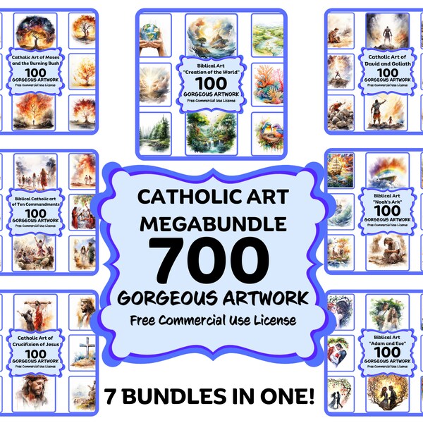 Miracles of Jesus Clipart - Etsy