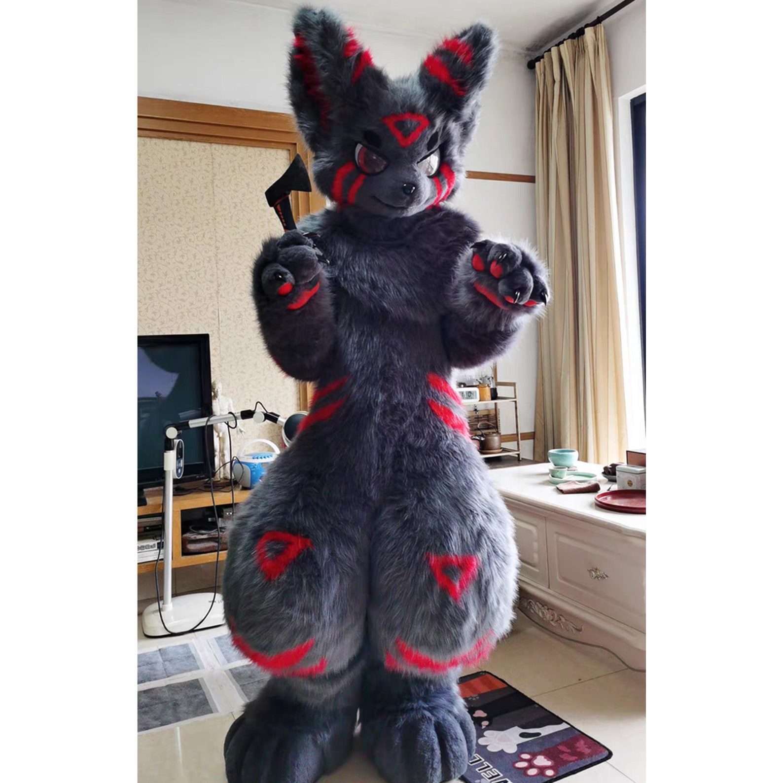 Fursuit fullbody Ropa hecha a medida cospaly Incluyendo ropa - Etsy México