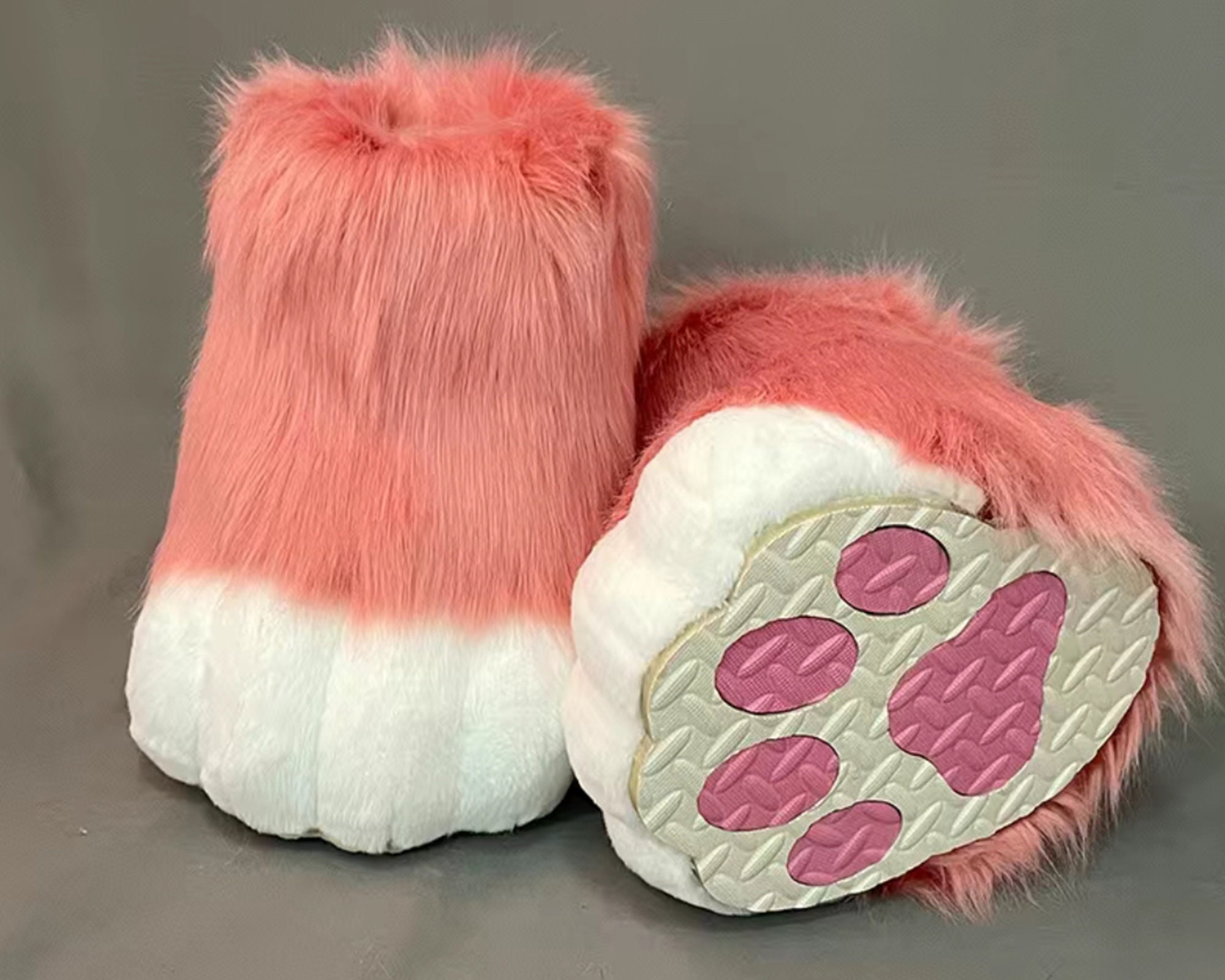 Fursuit Shoes Furry Paw Clothes Cosplay Straight Boots - Etsy