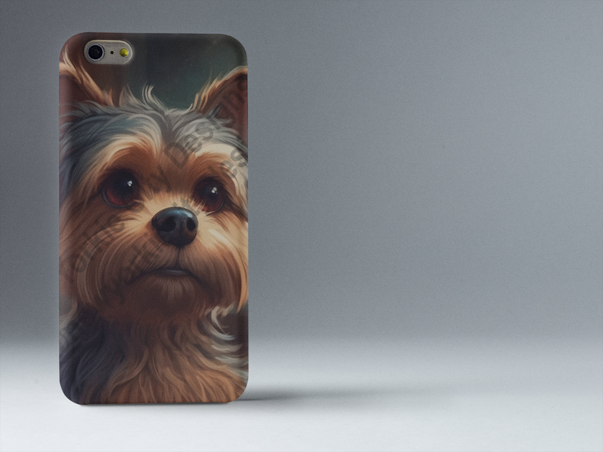 Animated Yorkie Portrait Design - Digital Download - Printable Wall Art ...