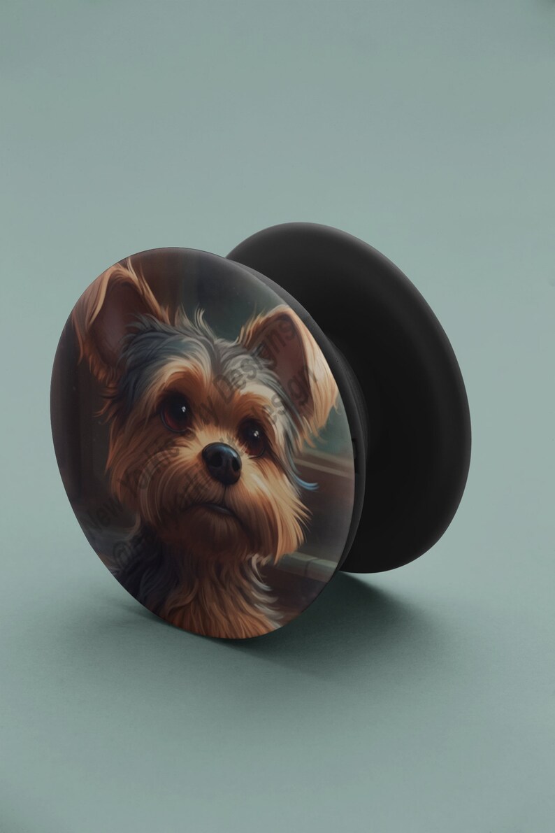 Animated Yorkie Portrait Design - Digital Download - Printable Wall Art ...