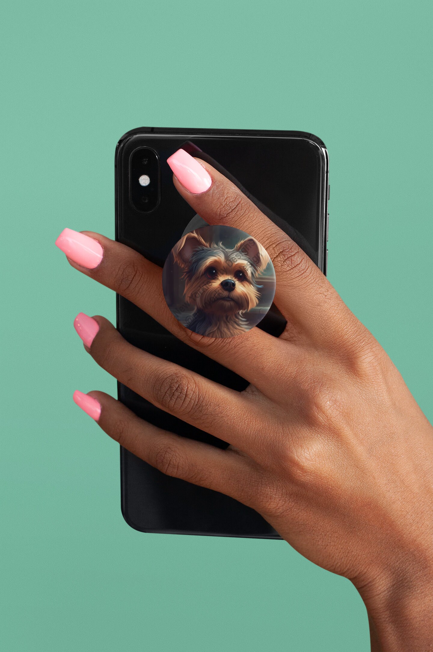 Animated Yorkie Portrait Design - Digital Download - Printable Wall Art ...