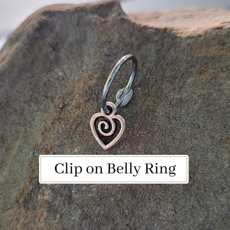 Fake Belly Button Piercing - Etsy